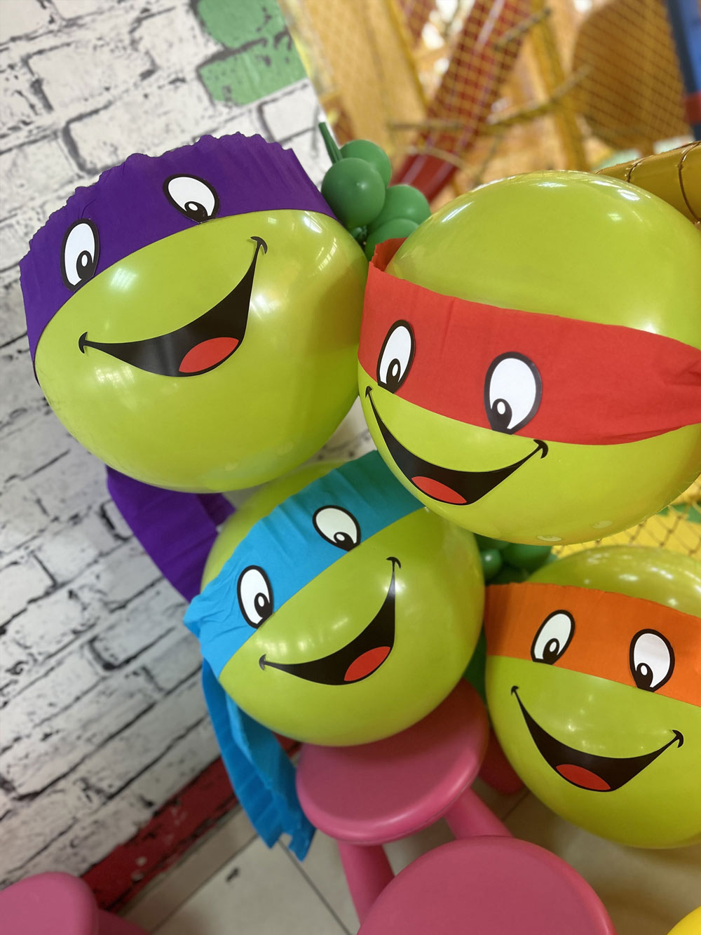 Ninja Turtles Balloons – Декорации